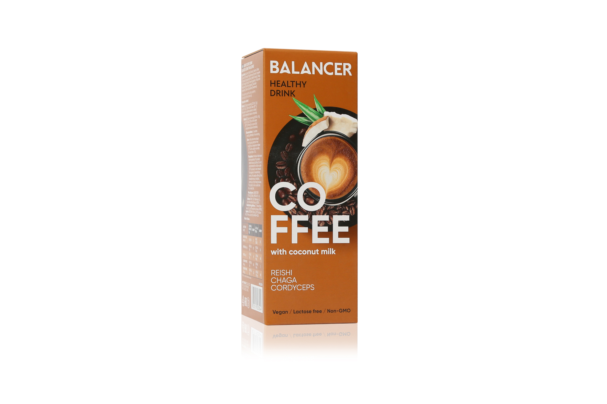 Instant drink BALANCER "Coffee with coconut milk", 10 sticks ...