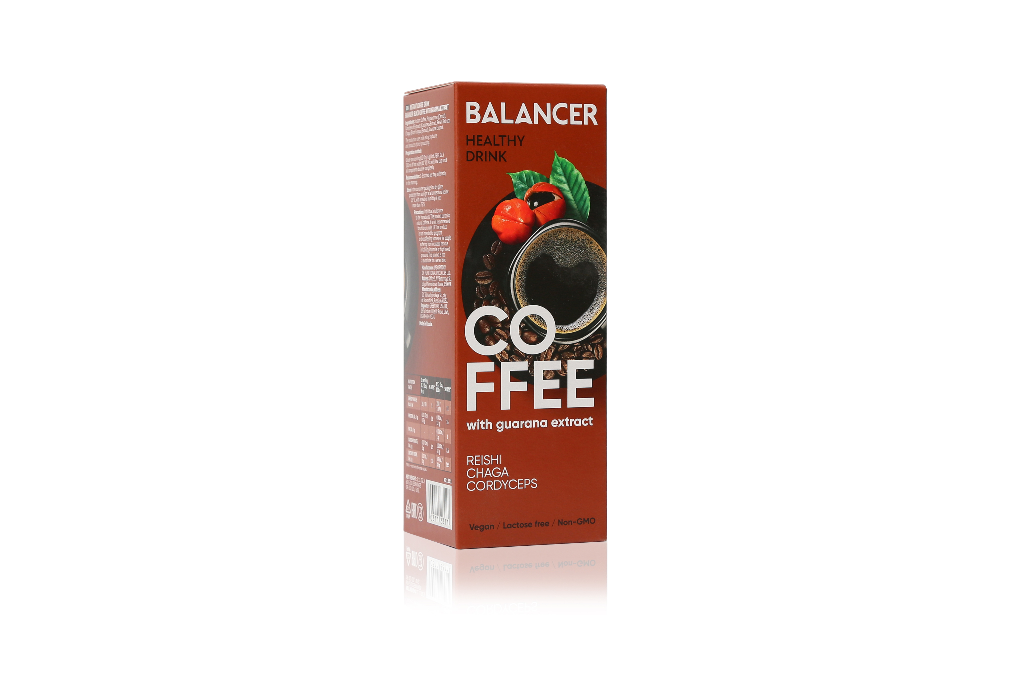 Instant drink BALANCER "Coffee with guarana extract", 10 sticks ...