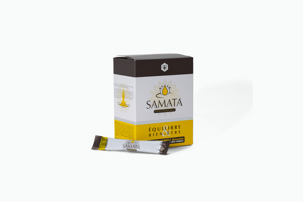 Samata Extra Golden Milk instant drink, 30 sticks of 4.5g :: Nutri DLG ...
